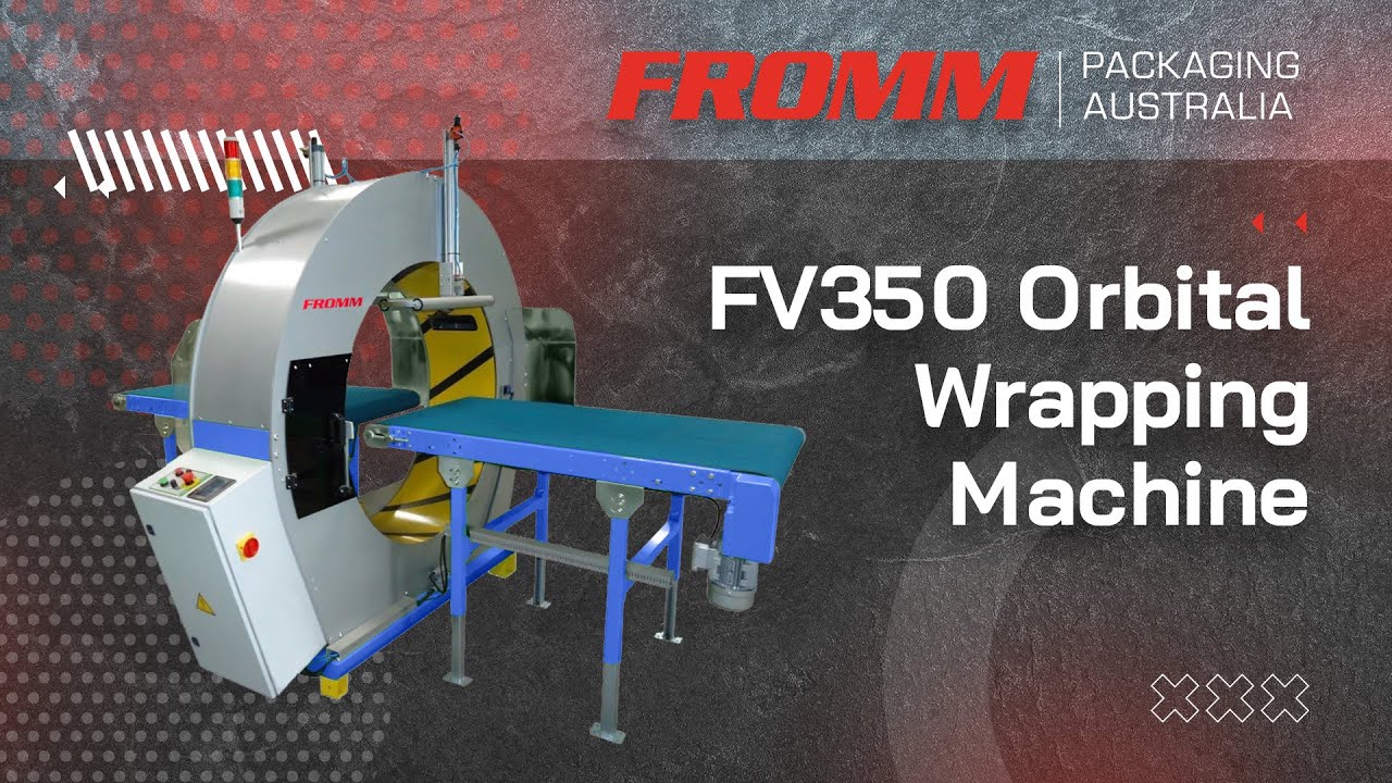 FROMM FV350 Orbital Wrapping Machine - YouTube