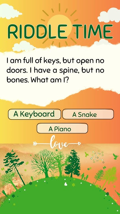 6. Riddle 1: Can You Crack the Code? (Mystery Object Riddle) #quiz # ...