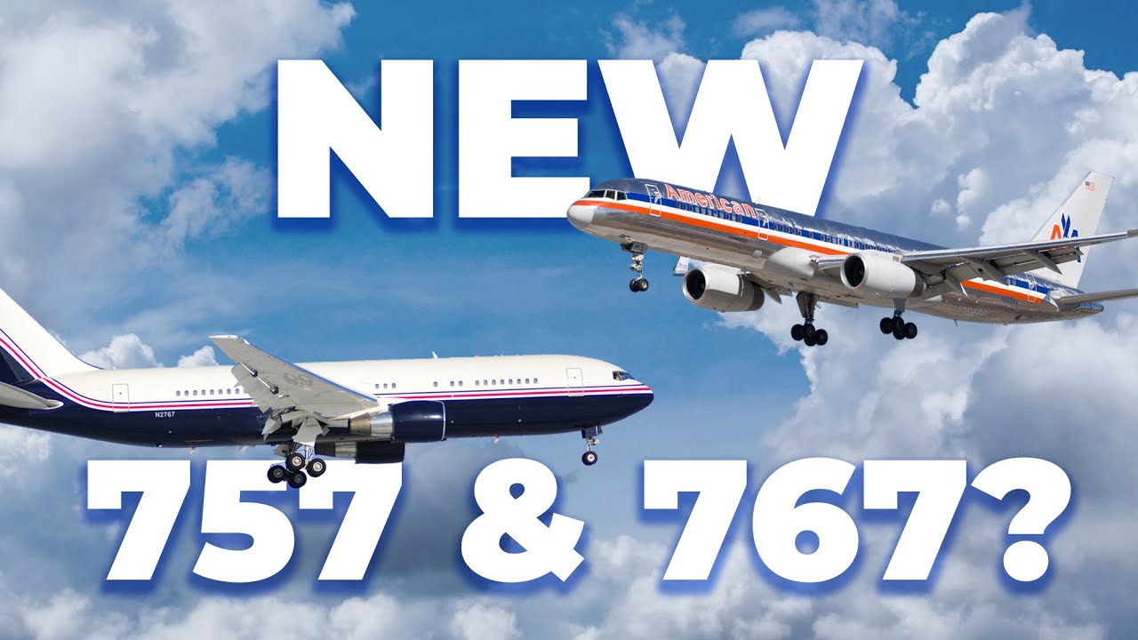 Boeing Looks To Reimagine The 757 & 767 In Place Of NMA - YouTube