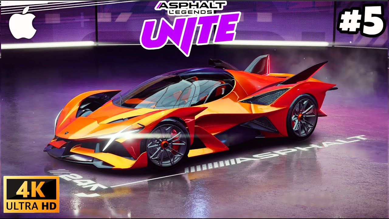 (iPAD) ASPHALT LEGENDS UNITE - McLAREN EDITION [4K 60fps] - YouTube