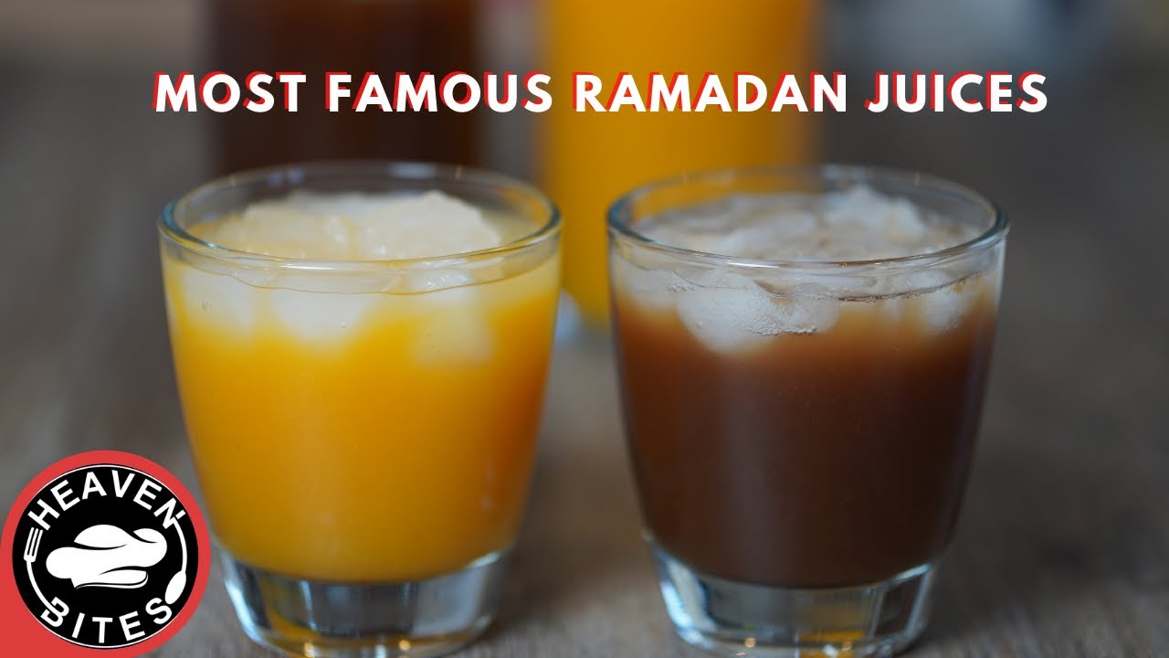 Most Famous Ramadan juices, Apricot and Tamarind easy to Iftar Ramadan ...