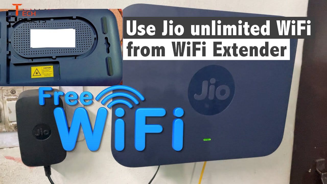 Free Unlimited Internet | WiFi Extender | Jio Fiber Router. #trending ...