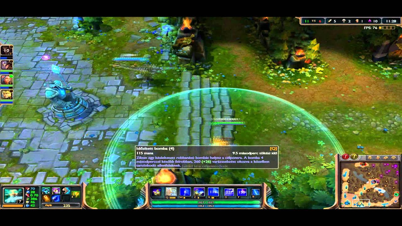 League of legends ranked gold 1 promos (zilean) - YouTube