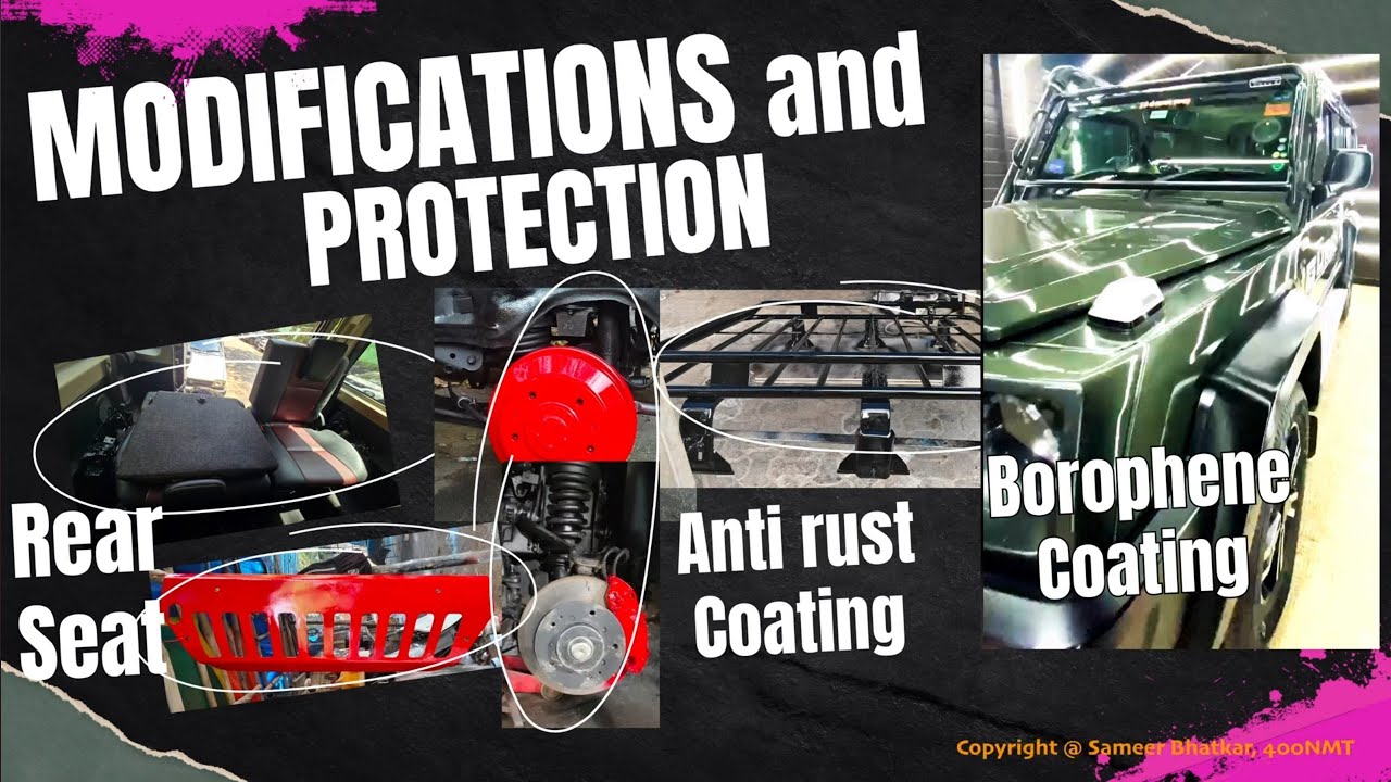 EP2 - Modification - Folding Seats, Antirust and Borophene coating ...