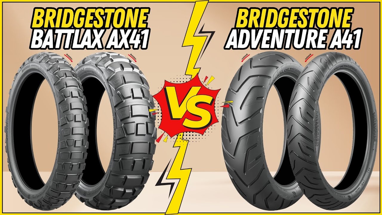 Bridgestone Battlax Adventurecross AX41 vs Bridgestone Battlax ...