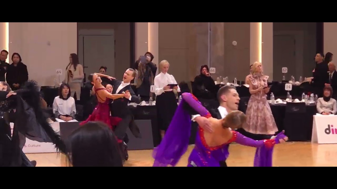 Alex gunnarsson & Ekaterina Bond Iceland Viennese Waltz Open Pro ...