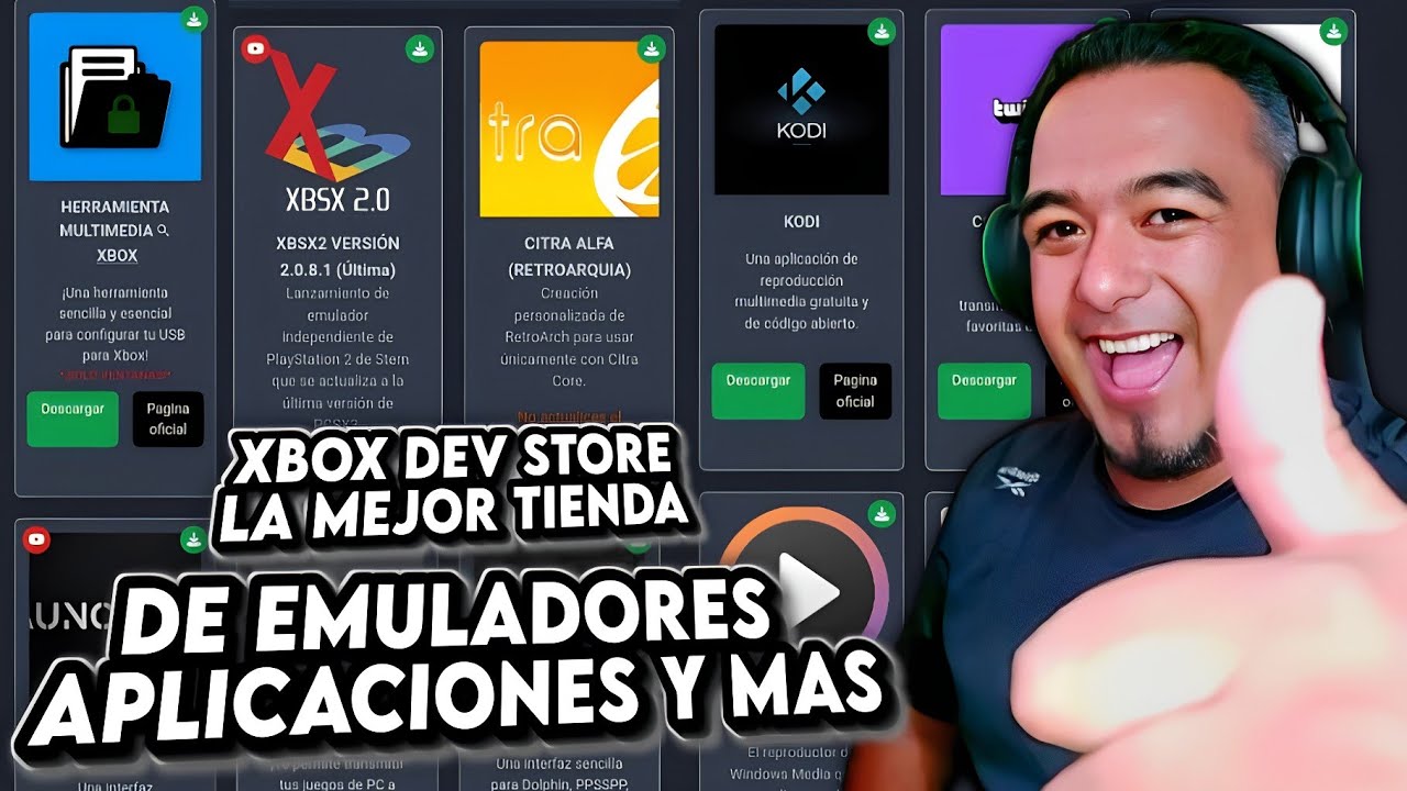 XBOX DEV STORE | EMUS, JUEGOS, APLICACIONES Y MAS !!! - YouTube