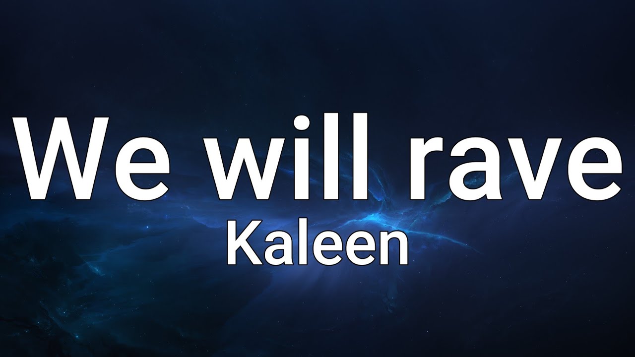 Karaoke - Kaleen - We Will Rave (Eurovision 2024 - Austria) - YouTube