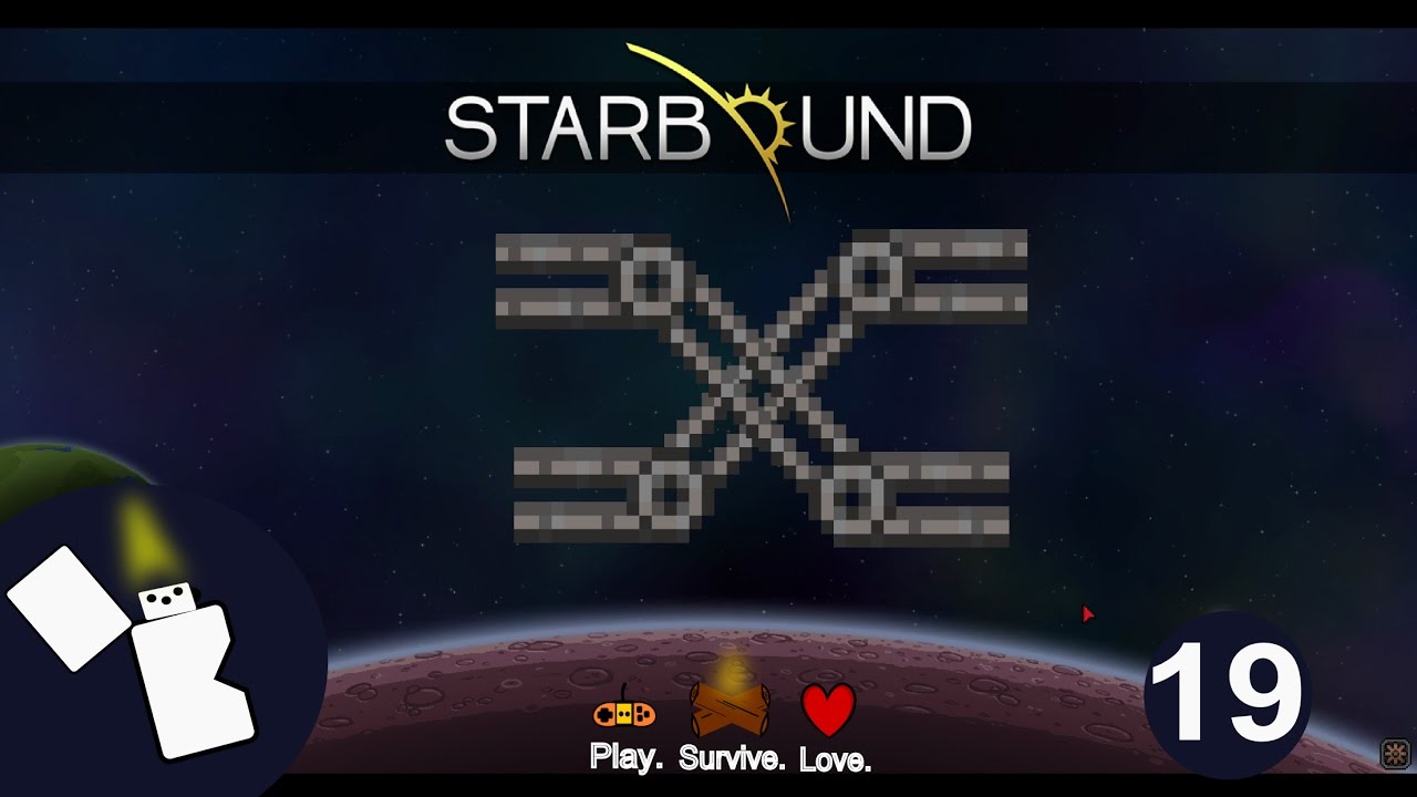 Starbound Survival - Basic rails - Episode 19 - YouTube