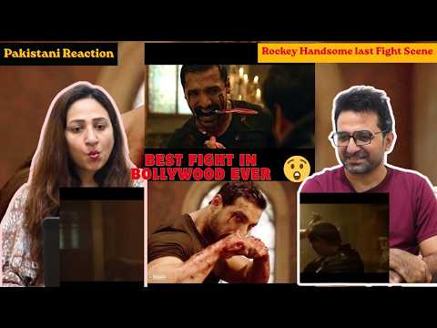 Pak reacts to Rocky Handsome last fight scene (Best Fight In Bollywood Ever)