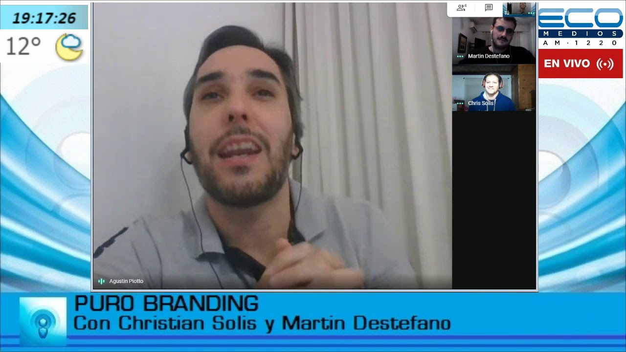 PURO BRANDING con Christian Solis y Martin Destefano 10-7-2020 - YouTube