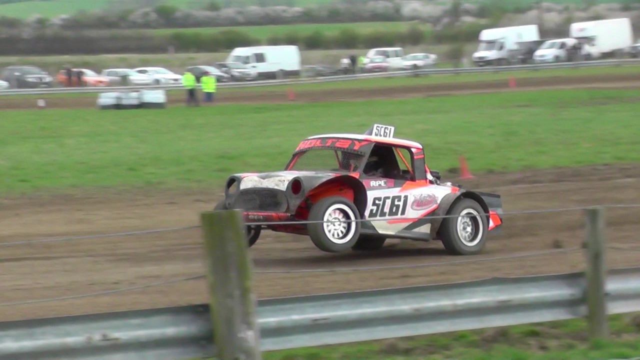 Trent Autograss 02 04 17 Class 7 H1 re run - YouTube