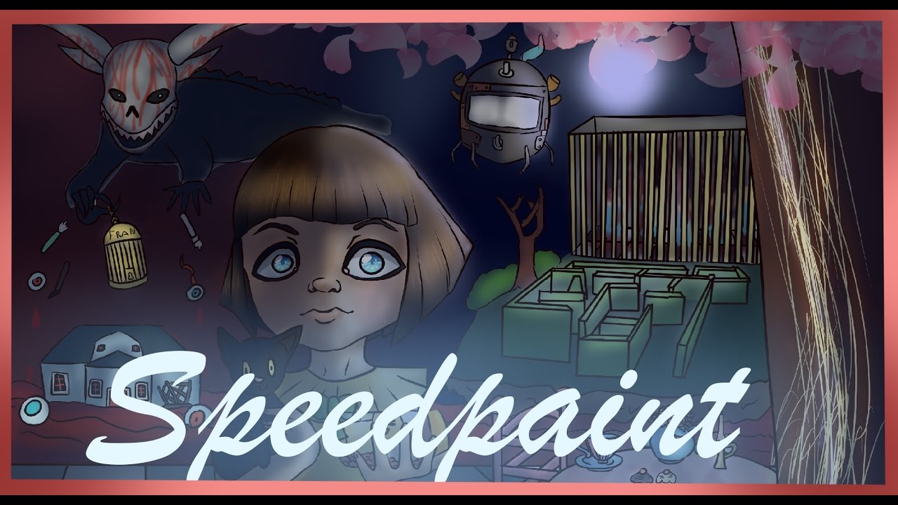 Fran Bow & Mr. Midnight - Speedpaint - YouTube