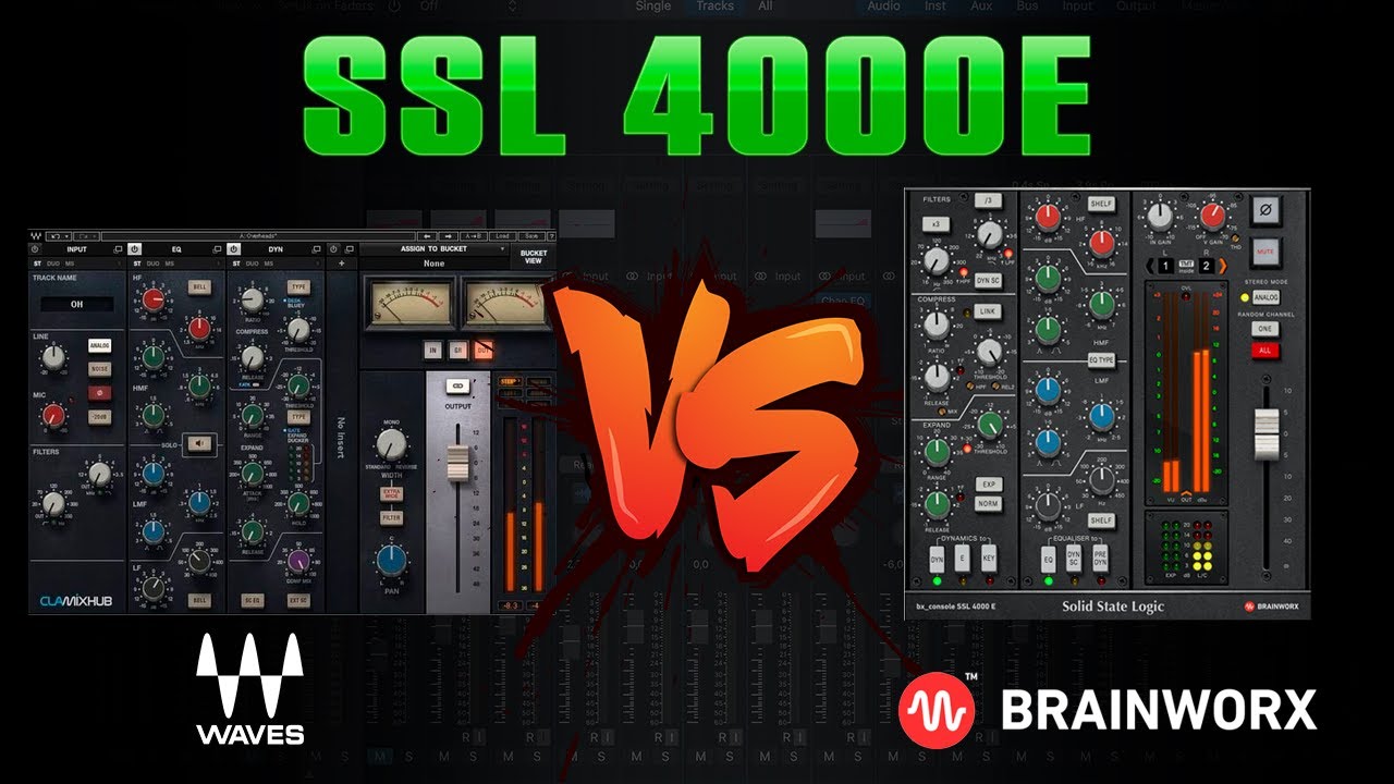 bx console ssl 4000e Wave CLA MixHub - YouTube