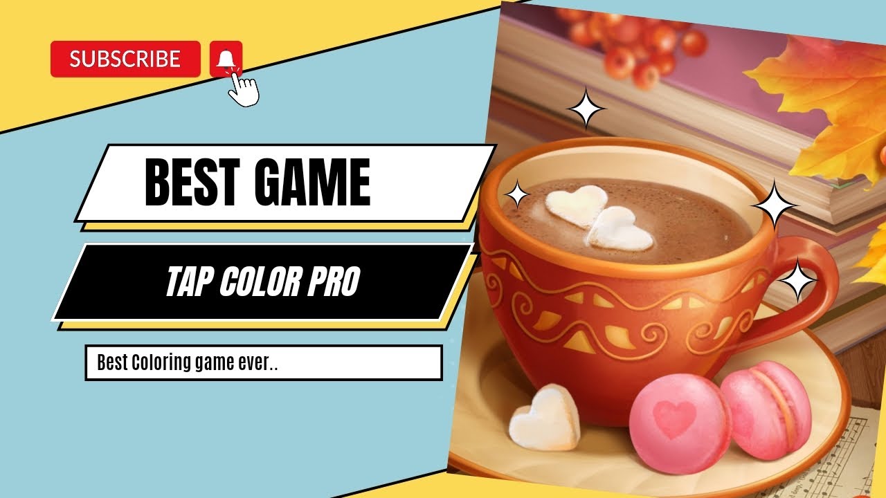 Tap color pro|Best Coloring Game|paint by number|Animated collection|# ...