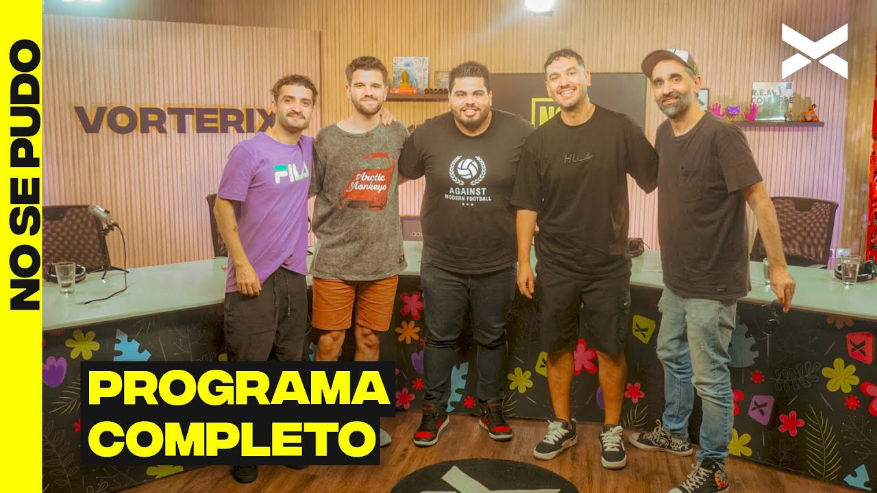 NÃO SE PUDO | #NoSePudo | COMPLETO 29/10 | Vorterix - YouTube