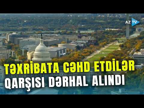 Prezident İlham Əliyev ABŞ-də olarkən təxribata cəhd etdilər: dərhal müdaxilə edildi