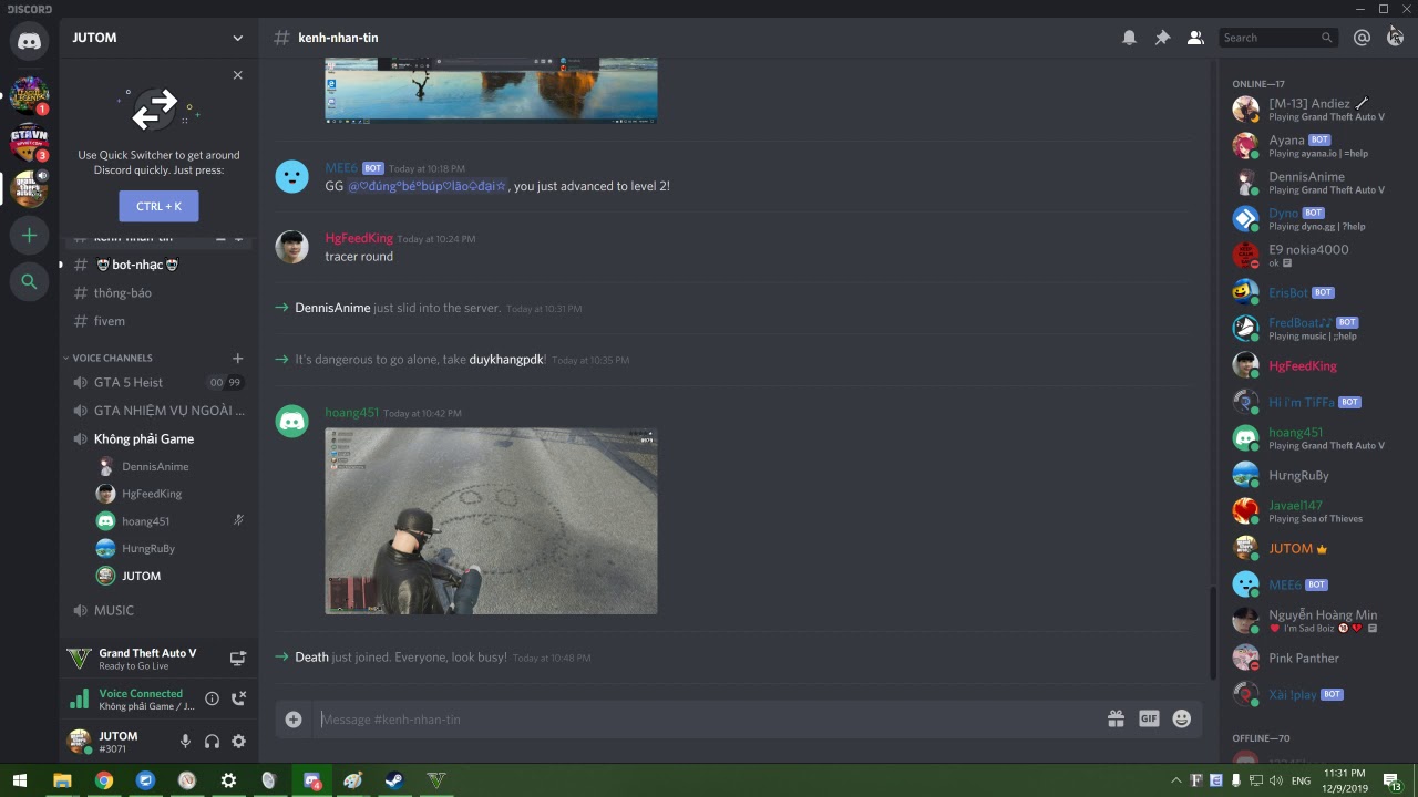 GTA 5 CHỈ NÓI TRONG DISCORD - YouTube
