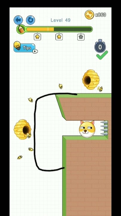 Save the dog game play - YouTube