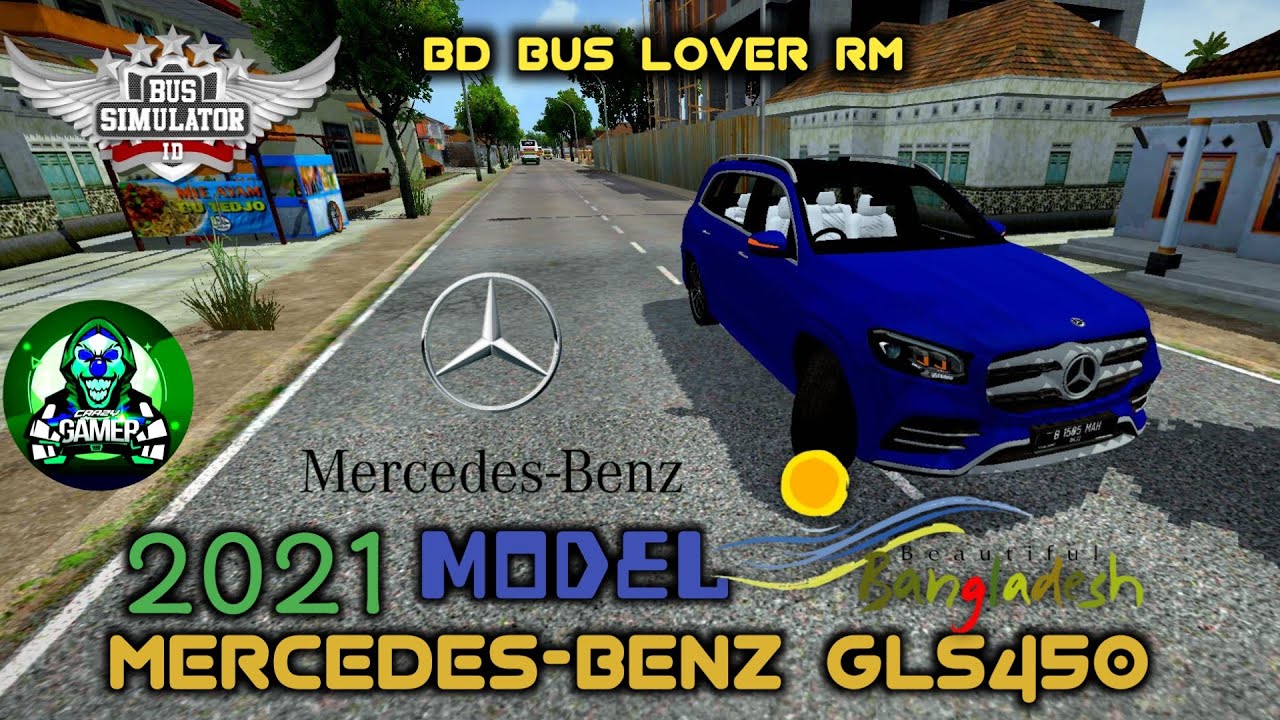 Mercedes-Benz GLS450 2021 model/bussid mod/bus simulator Indonesia /bd ...