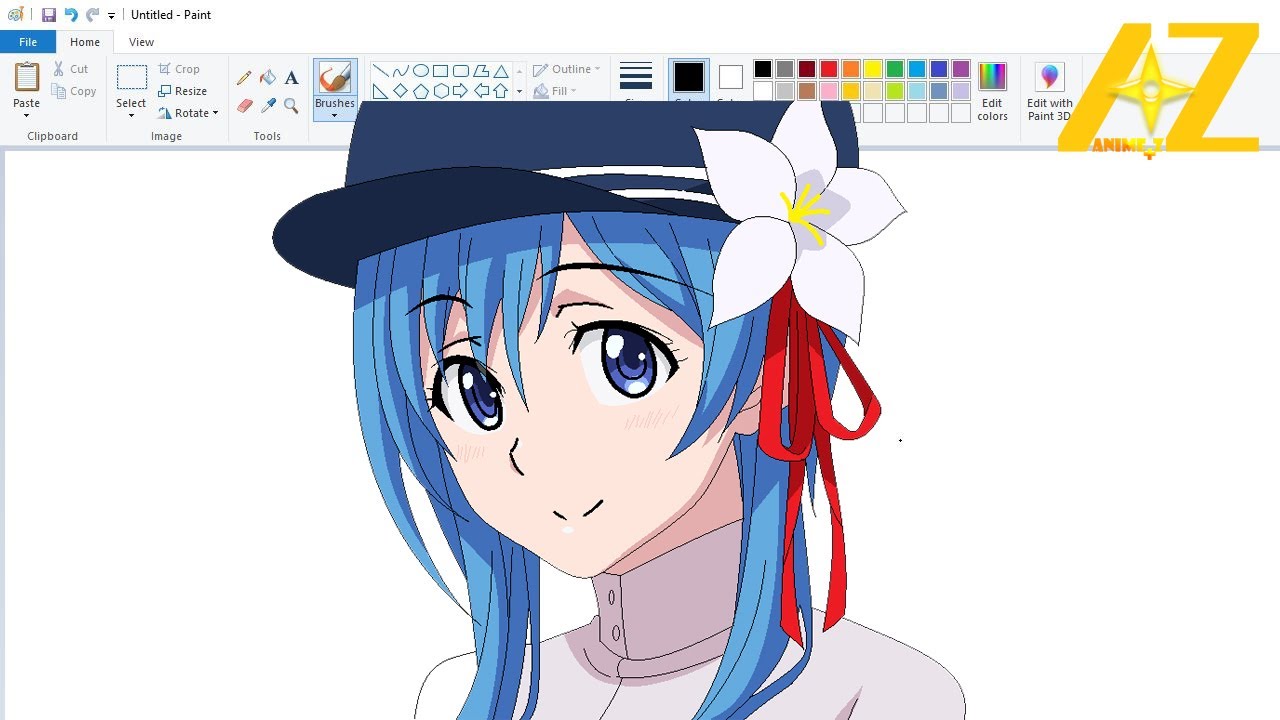 Draw Hina | Plunderer on Paint - Animeplusz - YouTube