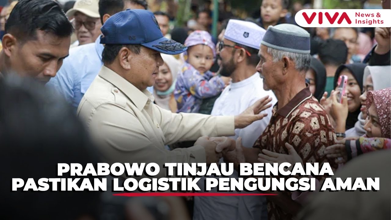 Prabowo Jelaskan Kondisi Terkini di Medan-Langkat Usai Bencana - YouTube