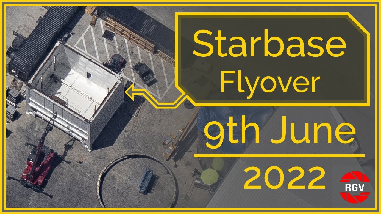 SpaceX Starbase, Tx Flyover June 9th - YouTube