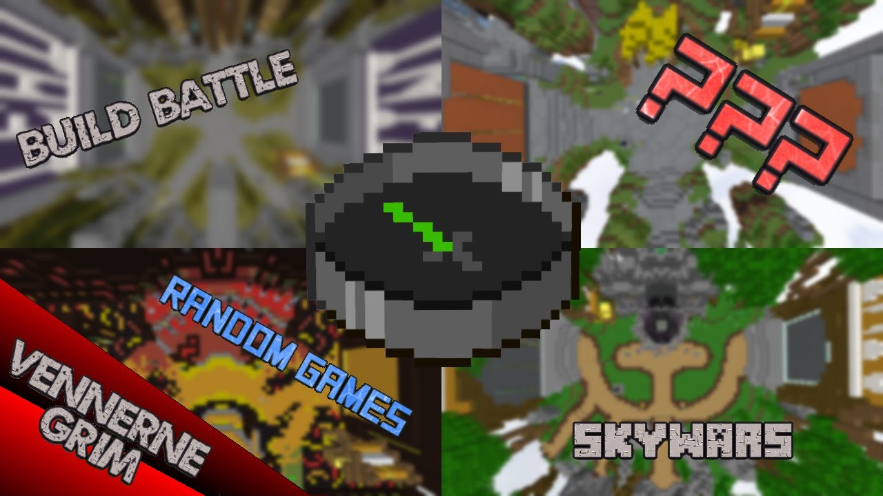 (Minecraft) Hypixel - RANDOM GAME CHALLENGE! - YouTube