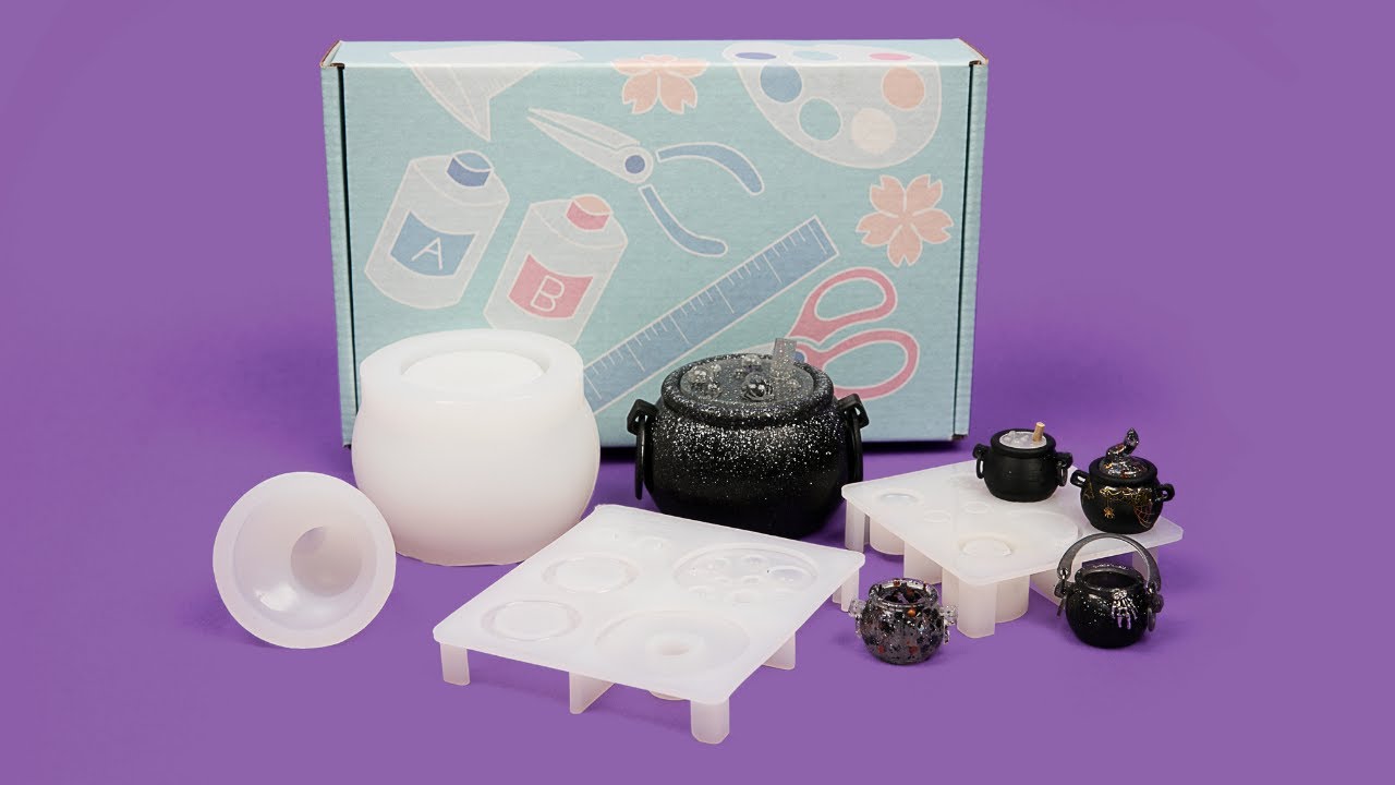 September 2021: Making Miniature Cauldrons Using Resin - YouTube