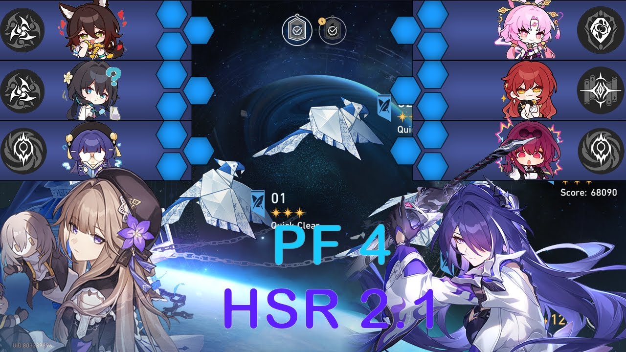 [PF HSR 2.1] Herta x Acheron | Honkai Star Rail Pure Fiction Deceitful ...