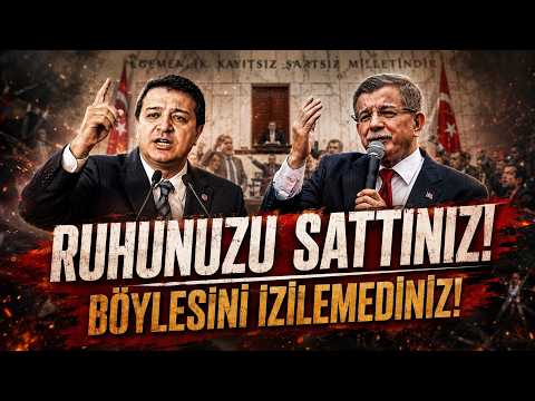 Davutoğlu ve Arıkan'ı Böyle Görmediniz! AKP'ye Şok Sözler! \
