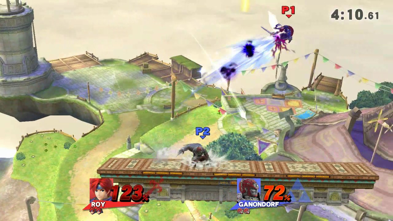 Super Smash Bros Wii U Online Battle Roy vs. Ganondorf - YouTube