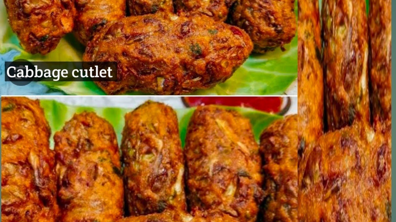 cabbage cutlet recipe। पत्तागोभी कटलेट।very easy and tasty recipe ...