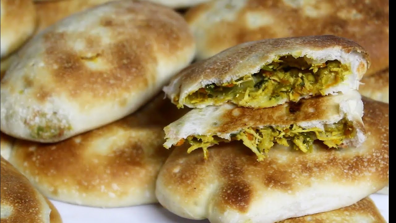 فطاير بالدجاج Chicken Fatyar - YouTube