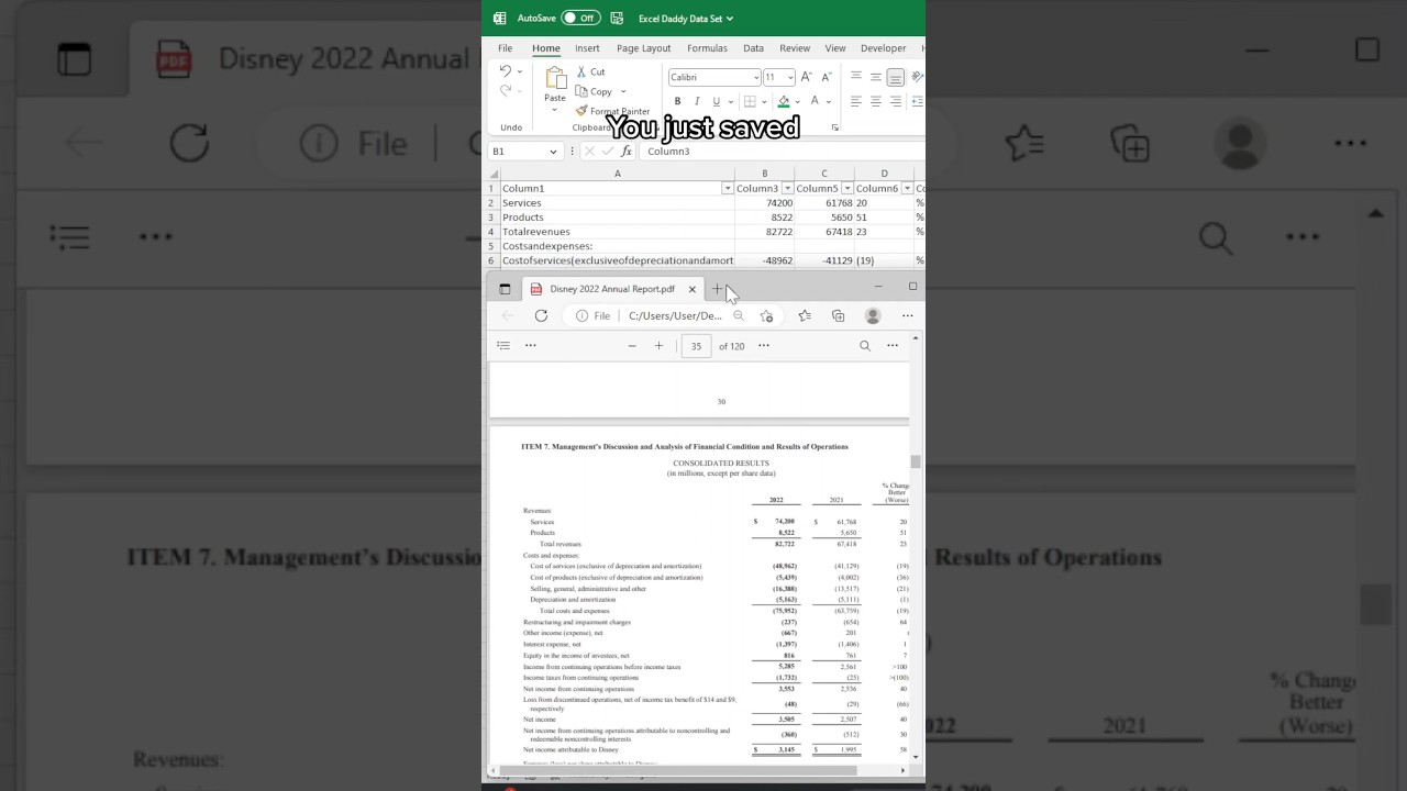 #Finance bros you can thank me now. #Excel - YouTube