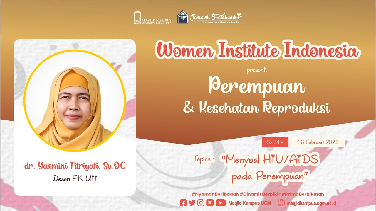 “Menyoal HIV/AIDS pada Perempuan” ~ dr. Yasmini Fitriyati, Sp.OG - YouTube