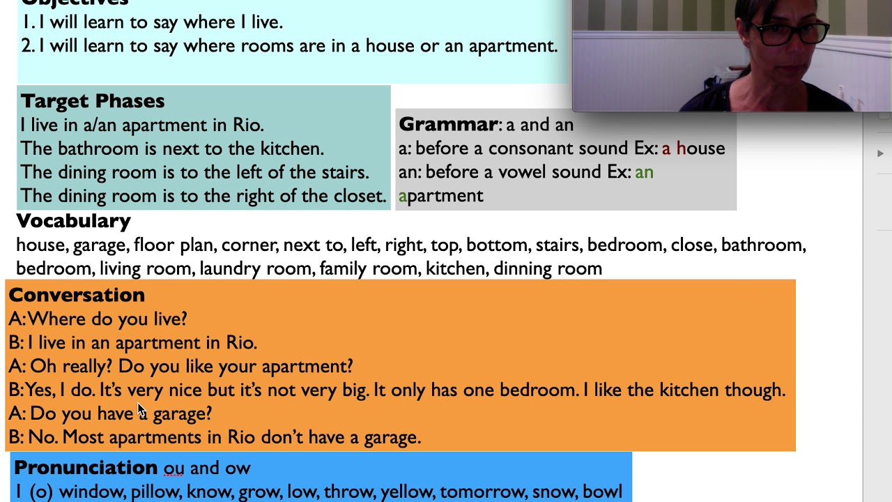 English Fearless Lesson 20: Home- Aprenda Ingles Sem Vergonha - YouTube