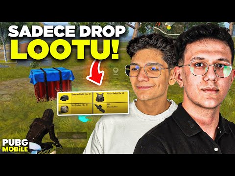 NARUTOYLA SADECE DROP LOOTU İLE KAZANMAK! - PUBG MOBİLE