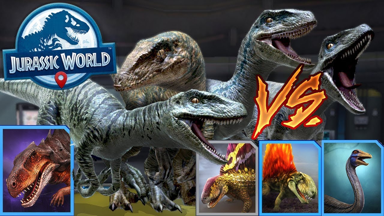 RAPTOR SQUAD (Blue, Delta, Echo, Charlie) Ep. 4 | Jurassic World Alive ...