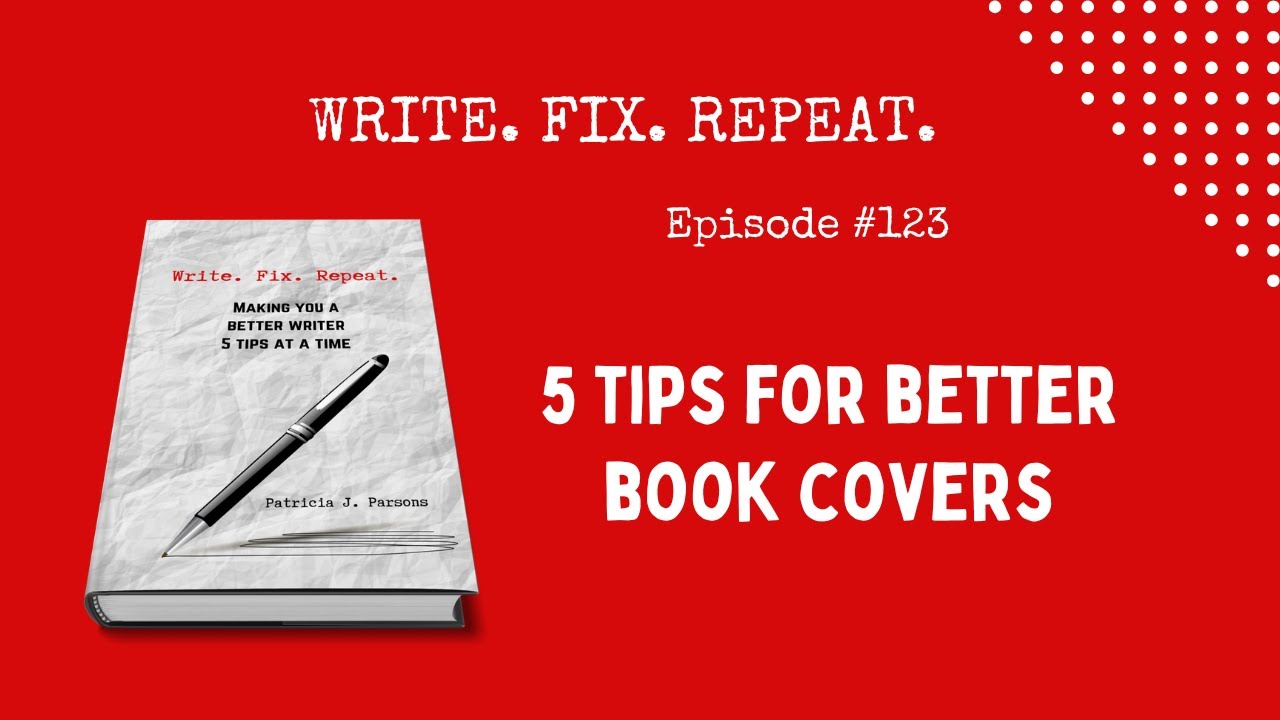 5 TIPS FOR BETTER BOOK COVERS #publishingtips - YouTube