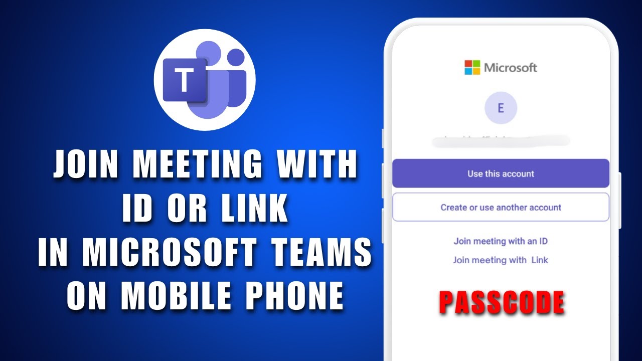 How to Join a Meeting in Microsoft Teams on Mobile Phone 2026 - Join ...