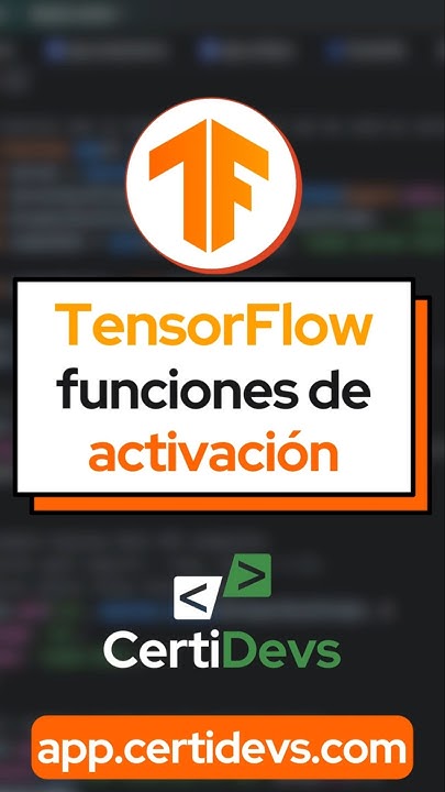 TensorFlow funciones de activación para redes neuronales: relu, sigmoid ...