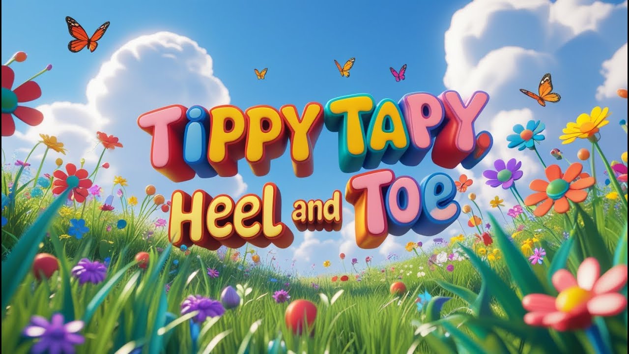 Tippy Tappy Heel and Toe👣🎶 | Fun Movement Song for Toddlers ...