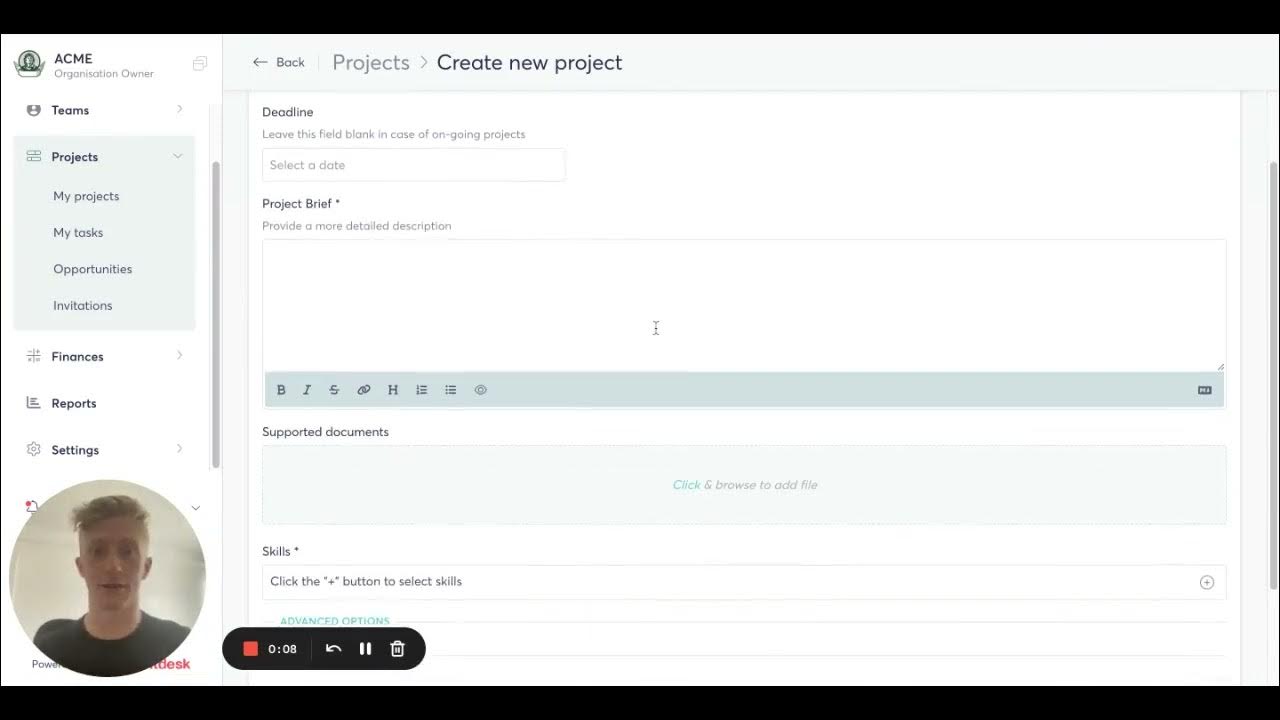 How to: Create a project - YouTube