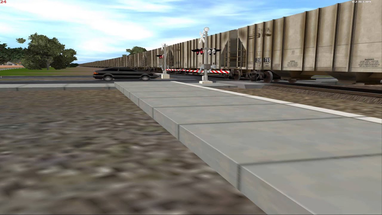 Trainz 12: Norfolk Southern Train Headed for a Stop - YouTube