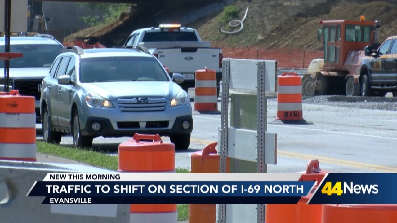 Traffic to shift on section of I-69 North - YouTube