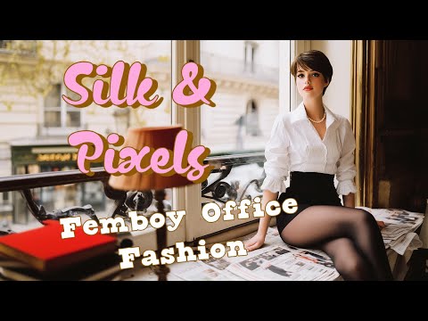 Femboy office fashion Paris #femboy #office #fashion