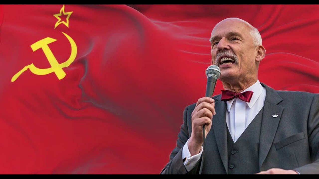 Janusz Korwin Mikke czyta Manifest Komunistyczny - YouTube