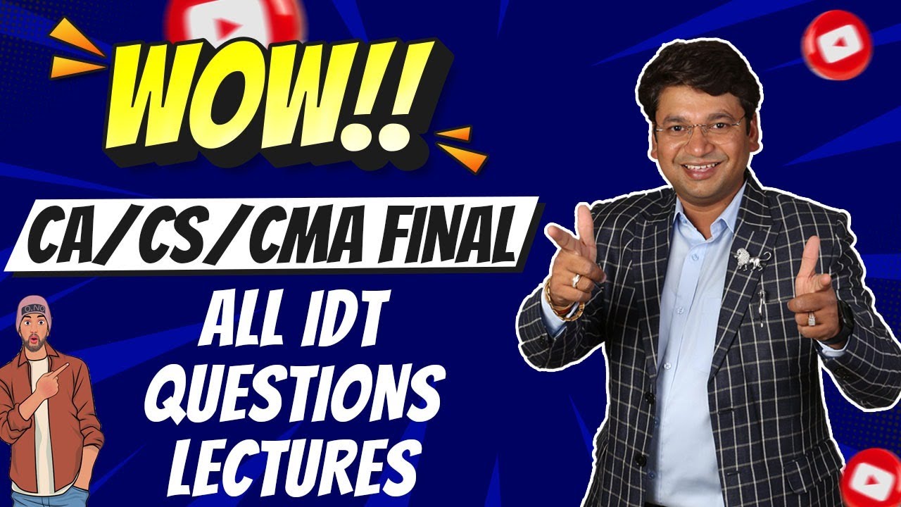 CA Final Questions Batch || Applicable For Nov. 23 Exams || CA ...
