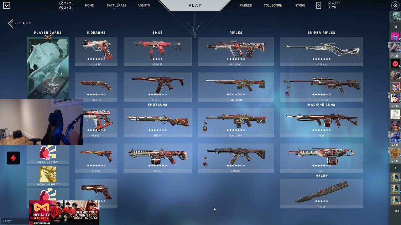 TenZ Skin Colletion - YouTube